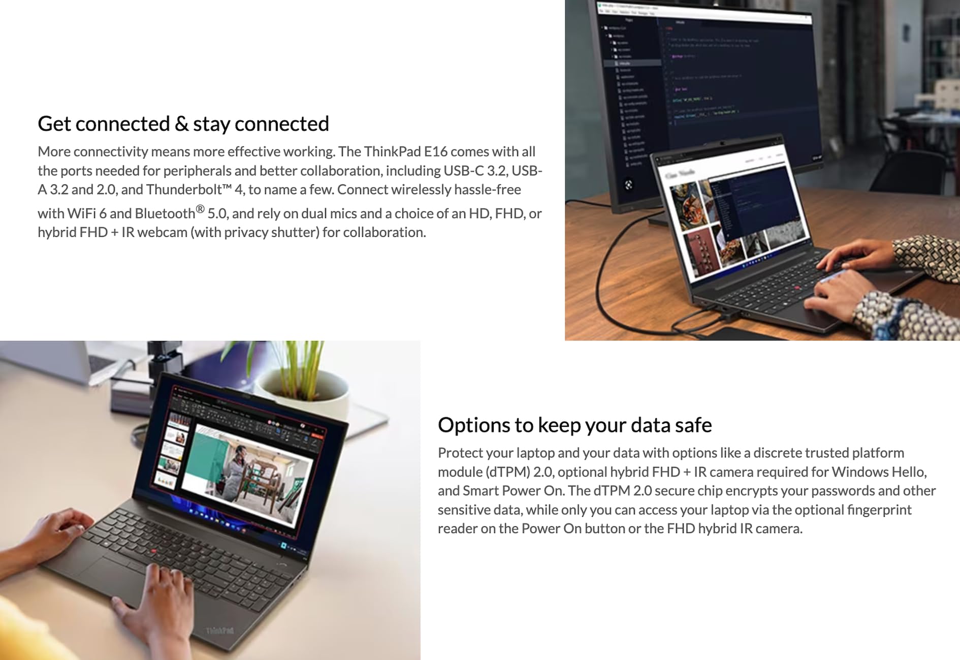 Lenovo ThinkPad E15 G2 15.6" FHD IPS Business Laptop (Intel i7-1255U 4-Core, 24GB RAM, 1TB PCIe SSD, Intel Iris Xe, WiFi 6, Bluetooth 5.2, HD Webcam, Win10P) w/Hub