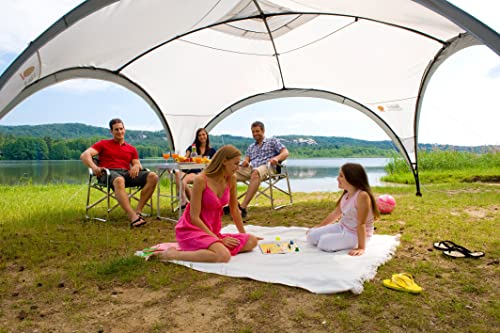 Coleman Gazebo Event Shelter XL 4.5 x 4.5 m for Festivals, Garden and Camping, Sturdy Steel Poles Construction, Large Event Tent with Sun Protection SPF 50+