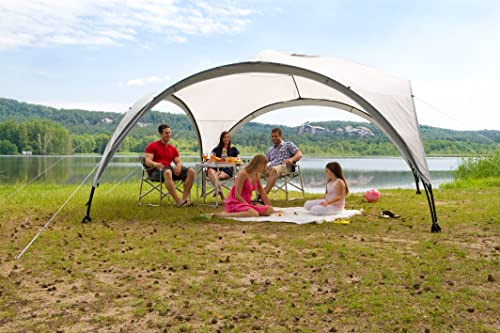 Coleman Gazebo Event Shelter XL 4.5 x 4.5 m for Festivals, Garden and Camping, Sturdy Steel Poles Construction, Large Event Tent with Sun Protection SPF 50+