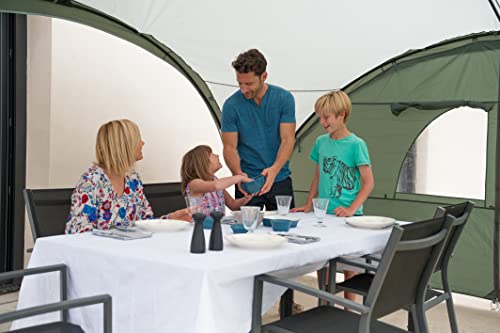 Coleman Gazebo Event Shelter XL 4.5 x 4.5 m for Festivals, Garden and Camping, Sturdy Steel Poles Construction, Large Event Tent with Sun Protection SPF 50+