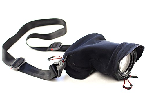 Peak Design Black Shell Medium Form-Fitting Rain and Dust Cover