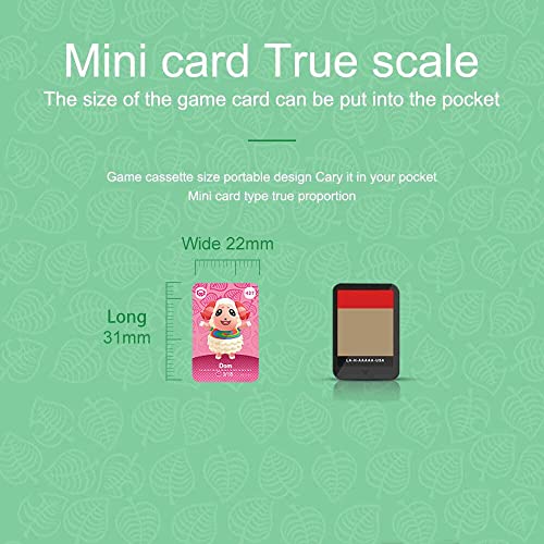 NFC Cards Compatible with Animal Crossing New Horizons Series 1-5 with Case (Series4)
