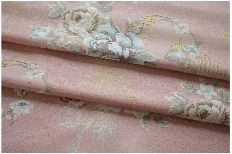 XMTXZYM 2 Meter Retro Yarn Dyed Jacquard Fabric Women's Autumn Winter Dress DIY Sewing Fabric