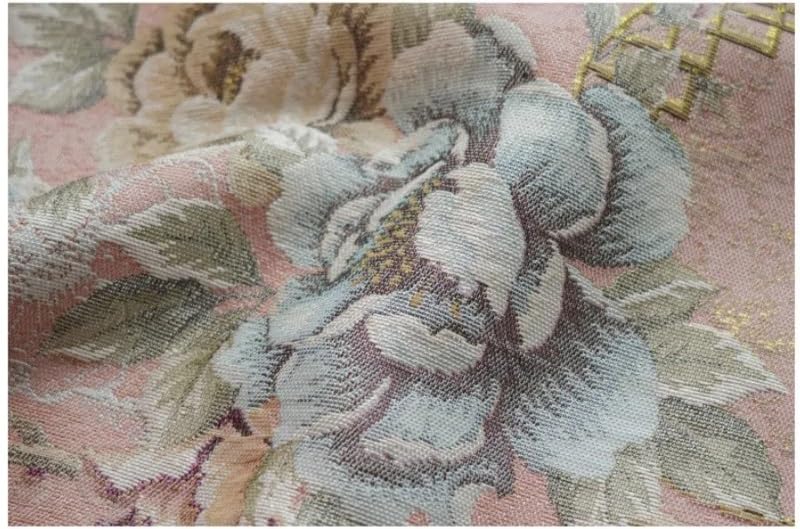 XMTXZYM 2 Meter Retro Yarn Dyed Jacquard Fabric Women's Autumn Winter Dress DIY Sewing Fabric