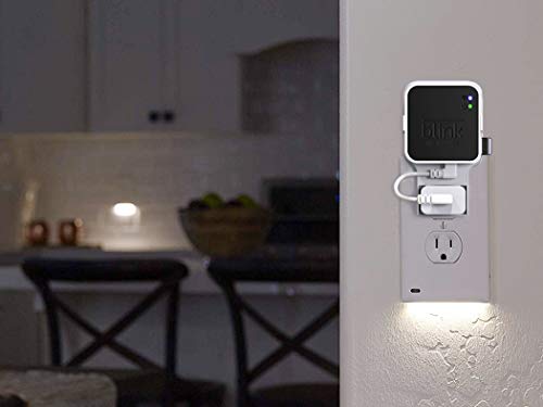 64GB USB Flash Drive and Outlet Mount for Blink Sync Module 2, Save Space and Easy Move Mount Bracket Holder for Blink Outdoor Indoor Security Camera System, Without Messy Wires or Screws