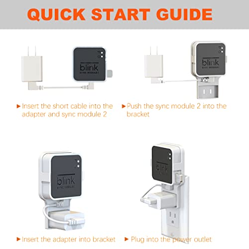 256GB Blink USB Flash Drive for Local Video Storage and The Outlet Mount for Blink Sync Module 2(Blink Add-On Sync Module 2 Itself is NOT Included)
