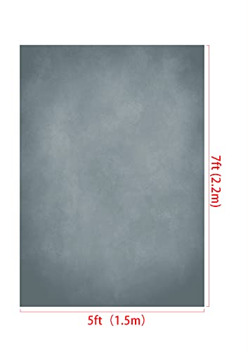 Kate 5x7ft Abstract Blue Grey Backdrop Portrait Backdrops for Vintage Photography