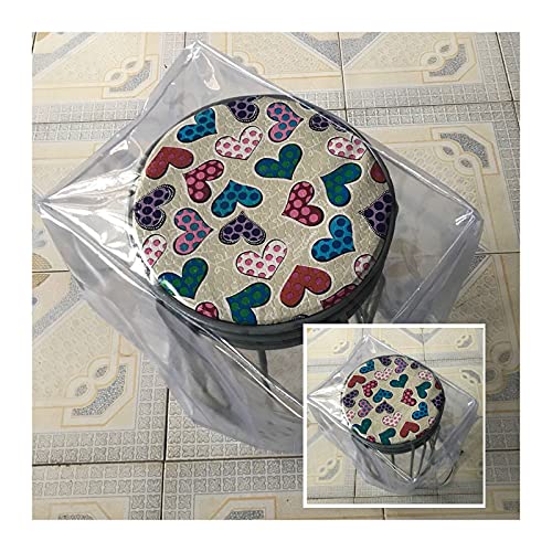 AOTNZ Garden Furniture Cover with Durable and Water Resistant Fabric,Outdoor Transparent Tarpaulin for Veranda Patio Tablecloth (Color : Clear, Size : 70x70x70cm)