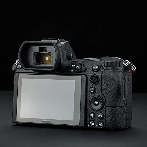 Soft Silicon Camera EVF Viewfinder Eyecup Eyepiece Eyeshade for Nikon Z5 Z6 Z7 Z6II Z7II Replaces Nikon DK-29 Eye Cup Protector (Does Not Fit Z9!)