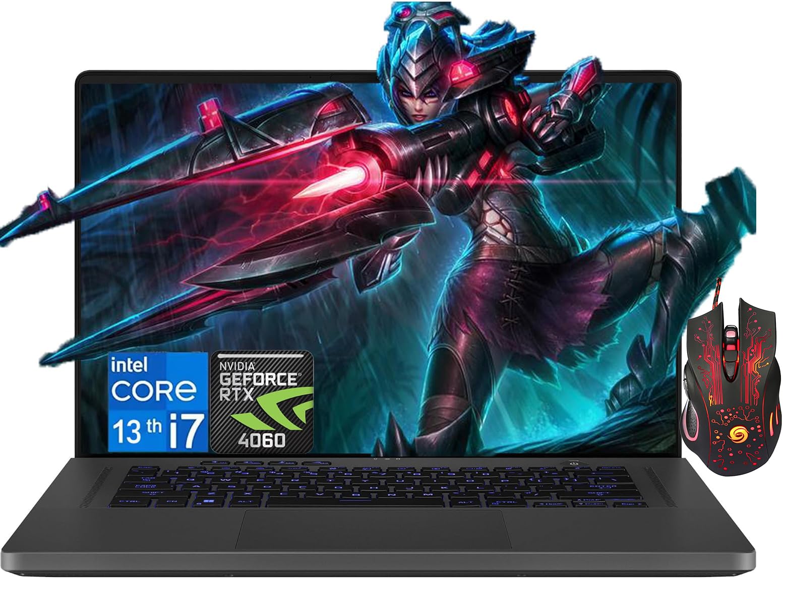 ASUS 2023 Newest ROG Zephyrus G16 Gaming Laptop, 16" FHD 165Hz Display, 13th Gen Core i7-13620H (10-core), GeForce RTX 4060, 16GB RAM, 1TB SSD, Backlit Keyboard, Wifi6, USB Type A&C, Windows 11 Home