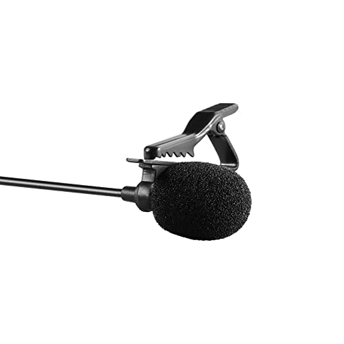 BOYA BY-M1 3.5mm Electret Condenser Microphone with 1/4" adapter for Smartphones iPhone DSLR Cameras PC