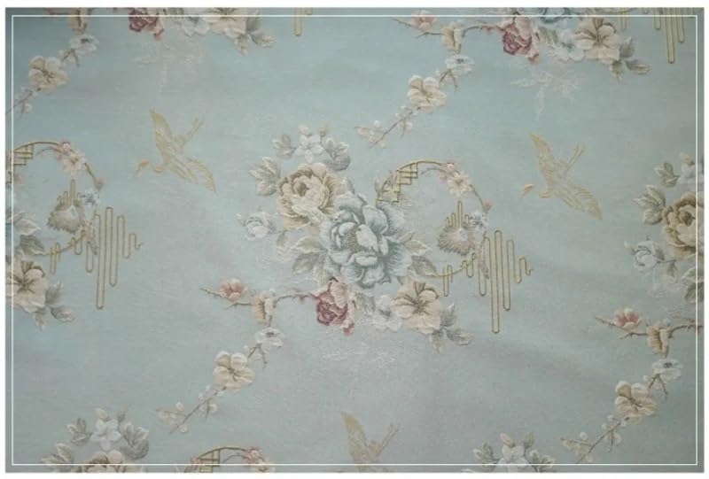 XMTXZYM 2 Meter Retro Yarn Dyed Jacquard Fabric Women's Autumn Winter Dress DIY Sewing Fabric