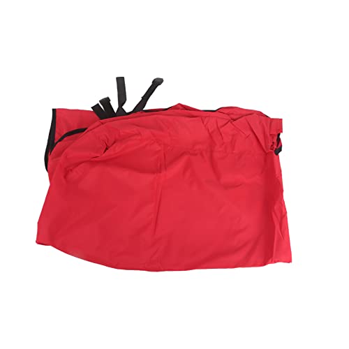 Outdoor Swing Cushion Cover 3 Seater Swing Chair Cushion Replacement Sleeve Swing Seat Pads Cushion Cover Replacement for Patio Garden Yard(Red)