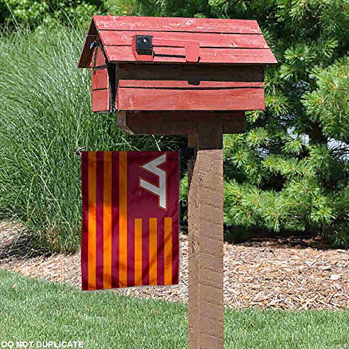 Virginia Tech Hokies Stripes Nation Garden Flag