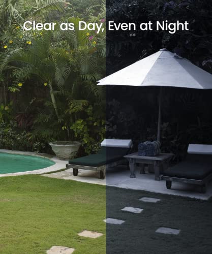 Security Cameras Wireless Outdoor,Wansview 2K 3MP Solar Camera Security Outdoor for Home with PIR Motion Detection & Siren, Night Vision,Works with Alexa,Outdoor Camera Wireless Solar/Battery Powered
