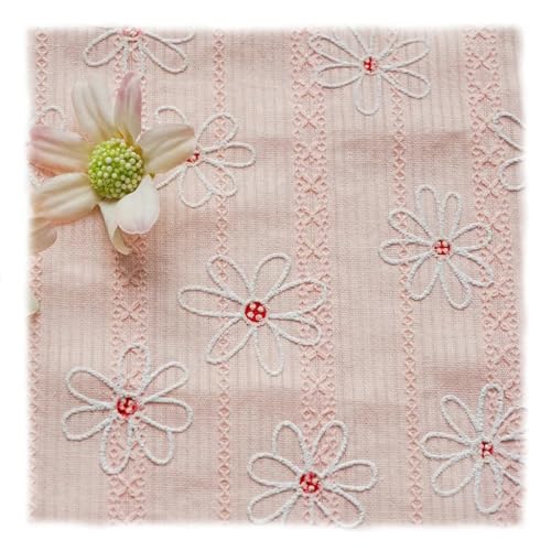XMTXZYM 5 Meter Printed Jacquard Fabric Curtain Tablecloth Dress Children's Clothing Handmade DIY Fabric