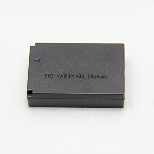 Glorich ACK-E12 AC Power Adapter DR-E12 DC Coupler LP-E12 LPE12 Dummy Battery Kit for Canon EOS M200, M100, M50 Mark II, M50, M10, M2, M, Kiss M, Kiss M2 Mirrorless Digital Cameras.