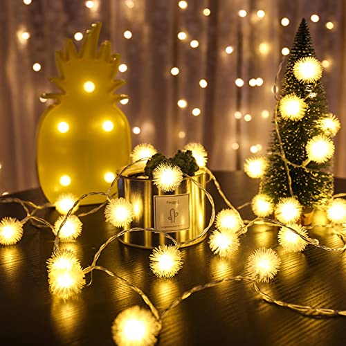ACPOP String Lights,50 LED Outdoor Patio Lights,Christmas Hanging Light for Garden, Wedding Party,Camping,Yard,Bedroom,Home Decor(Warm White)