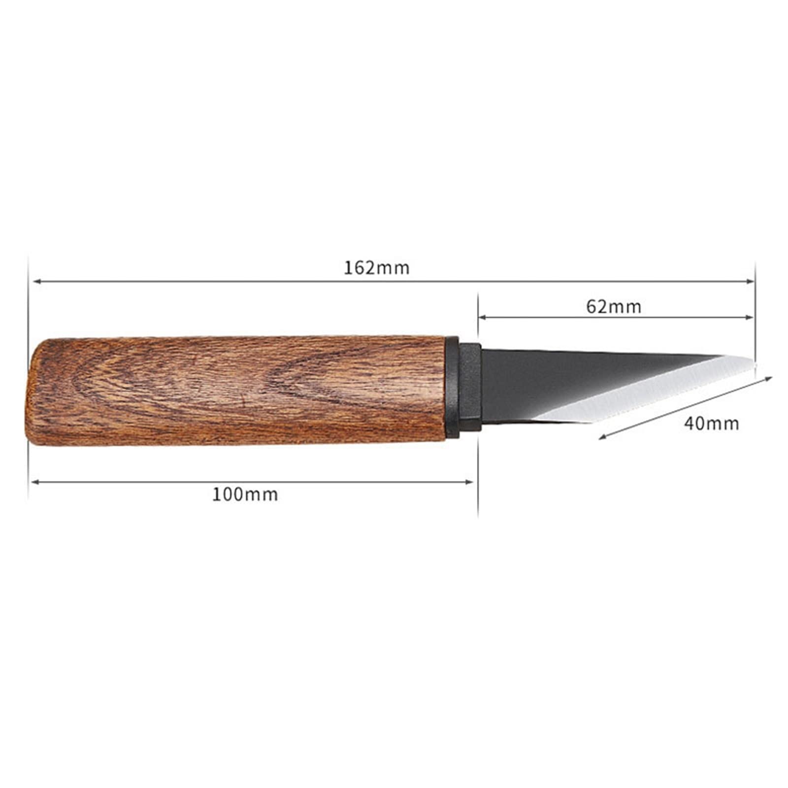 TEEMAD Bonsai scissors 1PC Carbon Steel Professional Pruning Grafting Knife Crude Wood Handle Garden Cutter Scissor Seedling Tools