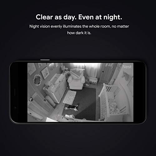 Google Nest Cam Indoor 3 Pack - Wired Indoor Camera for Home Security - Control with Your Phone and Get Mobile Alerts - Surveillance Camera with 24/7 Live Video and Night Vision
