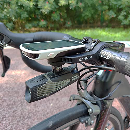 Cestbon Interface Combo Adapter for Garmin Universal Flush Out Front Mount Quick Release Adapter Compatible with Camera or Headlight