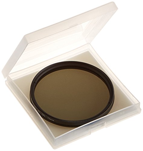 Amazon Basics Circular Polarizer Camera Lens Filter - 72 mm