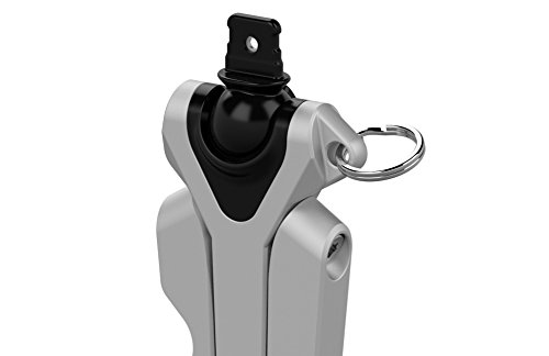 Kenu Stance Mini Tripod Stand - Pocket-Sized Portable Cell Phone Holder for iPhones - Phone Stand for Desk - Compact Keyring Accessory with Bottle Opener - Fits Latest iPhones