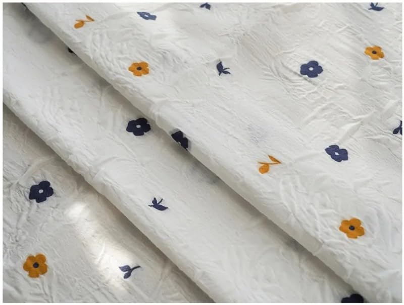 XMTXZYM 2 Meter Embossed Jacquard Fabric Women's Dress DIY Sewing Fabric