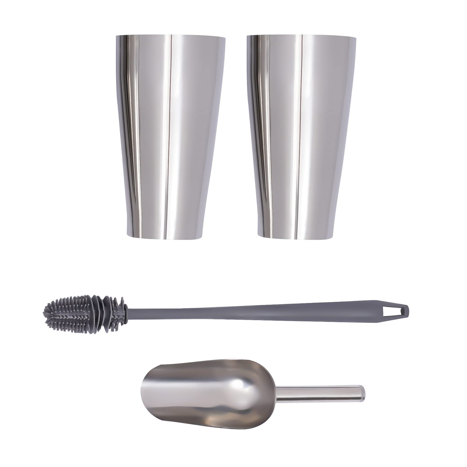 Commercial Electric Milkshake Maker, Electric Milk Shakers Blenders Stainless Steel Milk Shaking Machine Drink Mixer Drinks Maker Machine Smoothie Blenders 16000RMP (Double Head) (Type 2)