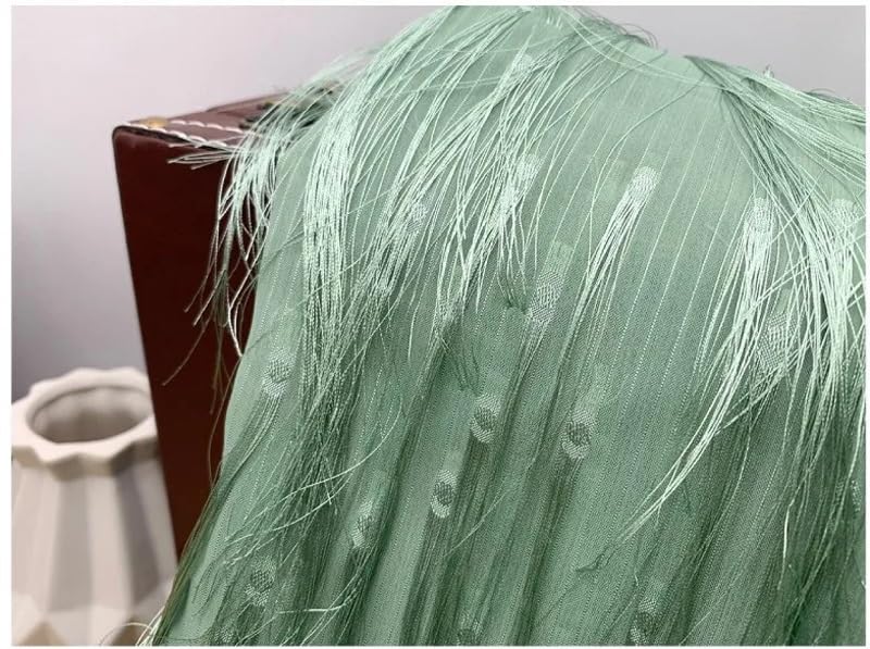 XMTXZYM 2 Meter Jacquard Cut Flower Chiffon Fabric Spring and Summer Women's Dress Fabric