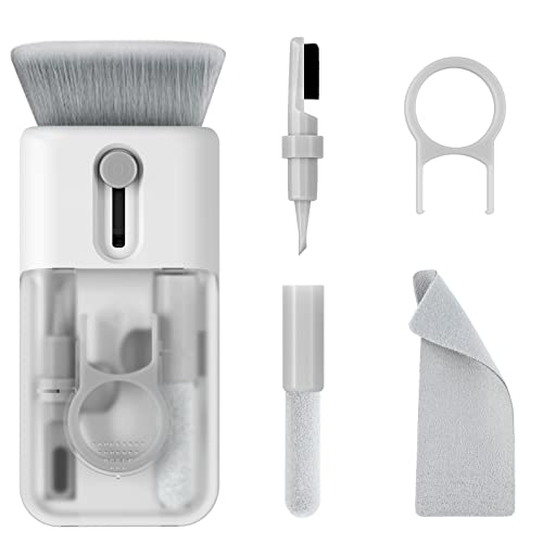 Electronic Cleaner Kit, 6 in 1 Keyboard Cleaner Kit for Airpod Earbud Bluetooth Earphones,Laptop Cleaner Brush,Multifunctional Electronic Cleaning Kit for Laptop Phone Watch iPad Camera PC Monitor