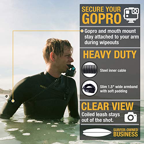 Ho Stevie! Premium Armband Leash for GoPro Cameras and Mouth Mounts