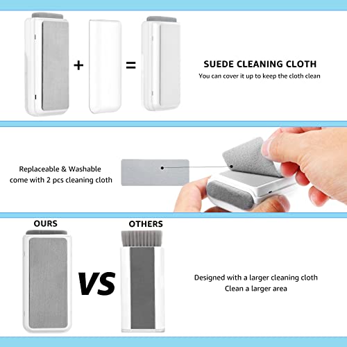 Electronic Cleaner Kit, 6 in 1 Keyboard Cleaner Kit for Airpod Earbud Bluetooth Earphones,Laptop Cleaner Brush,Multifunctional Electronic Cleaning Kit for Laptop Phone Watch iPad Camera PC Monitor