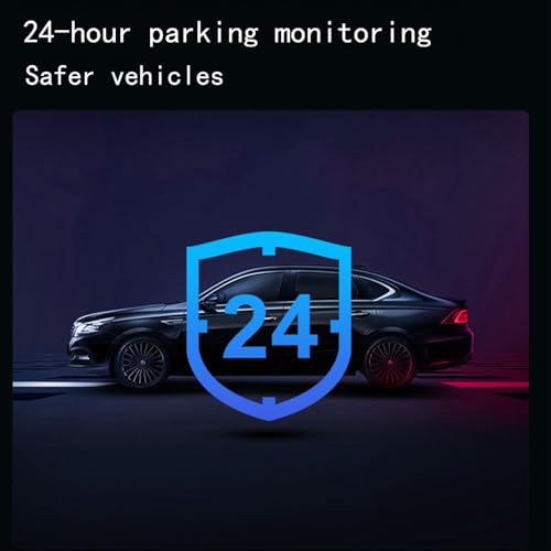 Smart Dash Cam, 1080P FHD Dash Camera for Cars, Smart Dash Camera for Cars, Built-in G-Sensor, WDR, Super Night Vision, Loop Recording, Parking Monitor