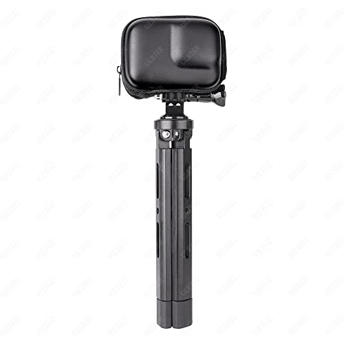 Mini Storage Bag Case for GoPro Hero 11 10 9 Black +Hero11 Hero10 Hero9 Rubber Lens Cap Cover, ULBTER Carrying Portable Boxes Accessory for Go pro Hero9 [2+1 Pack]