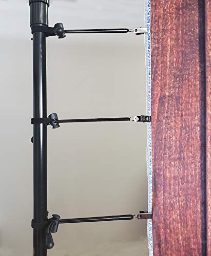 Background Backdrop Clips Clamps Holder for Photo Video Studio,36 Pack,Black
