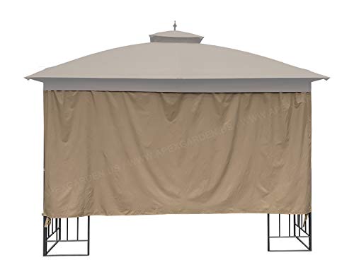 APEX GARDEN 10 ft Privacy Panel (Side Wall Panel Only) (Polyester, 122" (L) (2/3 Length))