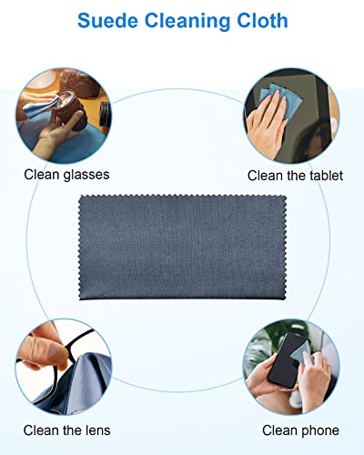 [8 in 1] Cleaner Kit for Airpod,Supfine Airpods Pro Cleaning Pen with Brush,Multi-Function Cleaner Kit for Earbuds,Earphone,iPod,Keyboard,iPhone,ipad,Laptop(Black)