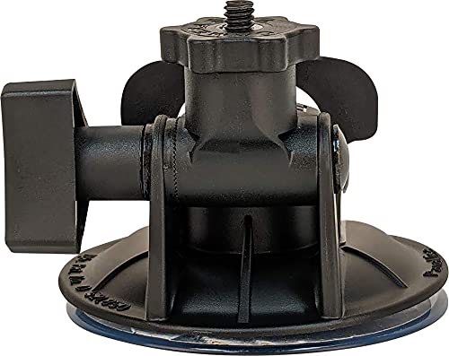 Panavise ActionGrip 13101 Shorty Suction Cup Camera Mount (Matte Black)