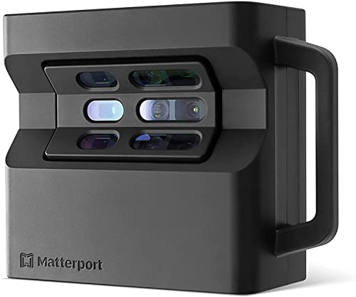Matterport Pro2 Camera Travel Small Hard Case Bundle - High Precision 360 Virtual Tours, 4K Photography, 3D Mapping, & Digital Surveys - Includes Pro2 Camera, Tripod, Clamp, and 20” Portable Hard Case