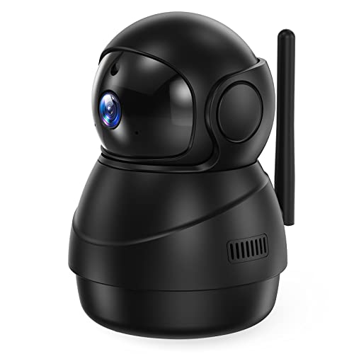 WiFi Camera for Home Surveillance, Baby Monitor with Motion Tracking, Pet Camera with Phone App 2 Way Audo/Night Vision