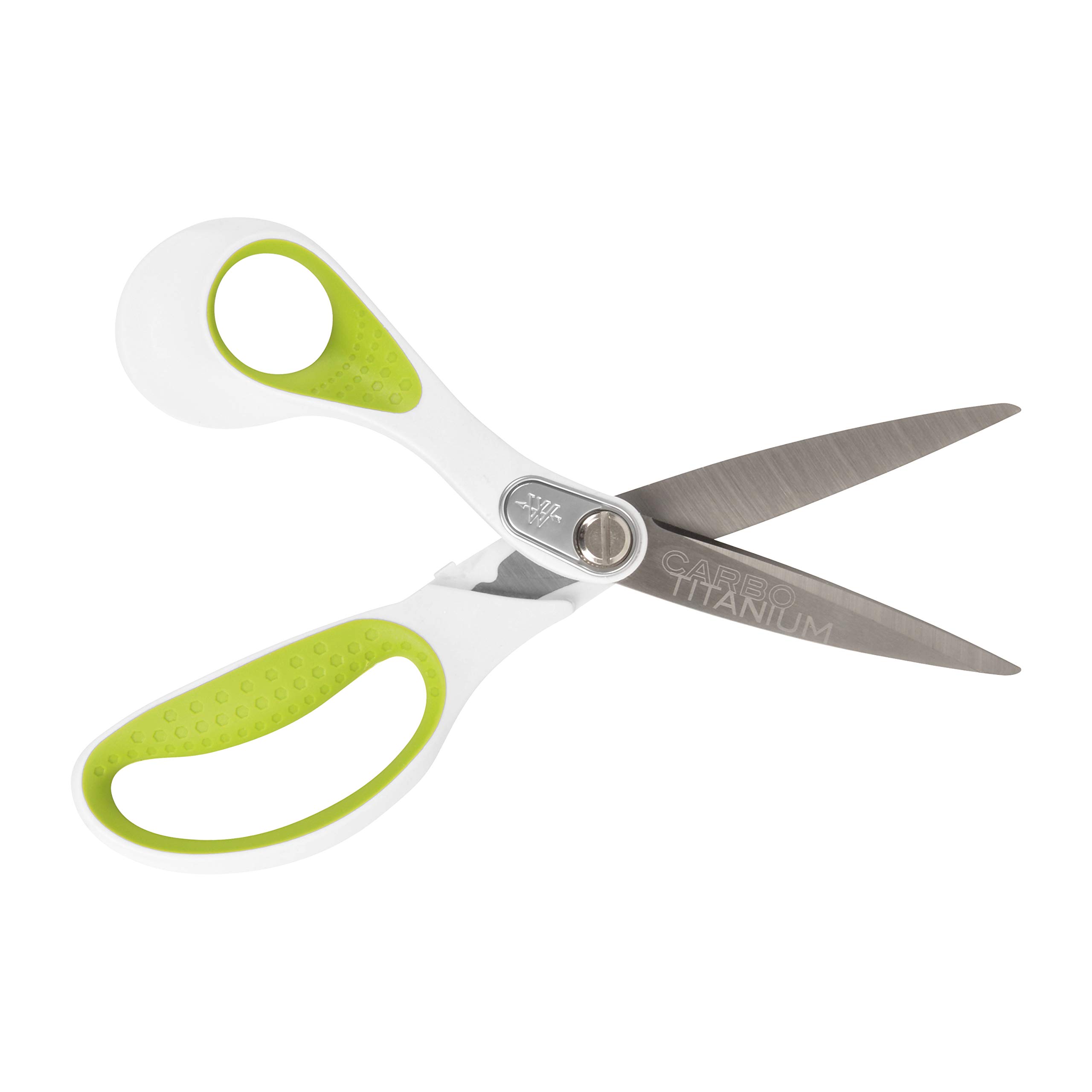 Westcott 8" Lefty Heavy Duty Carbo-Titanium Bonded Scissors, Bent (16446)