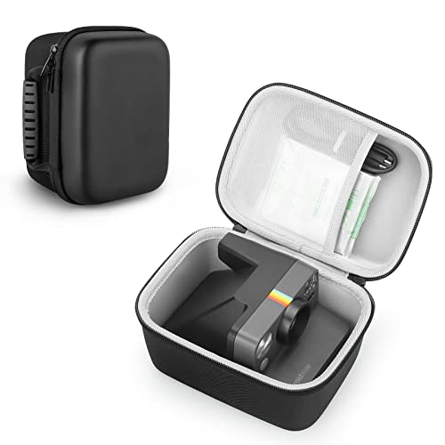 Yinke Case for Polaroid Originals Now+/ Onestep 2 VF/ Now I-Type/OneStep+ Instant Camera, Hard Protective Cover Travel Carrying Storage Bag (Black)