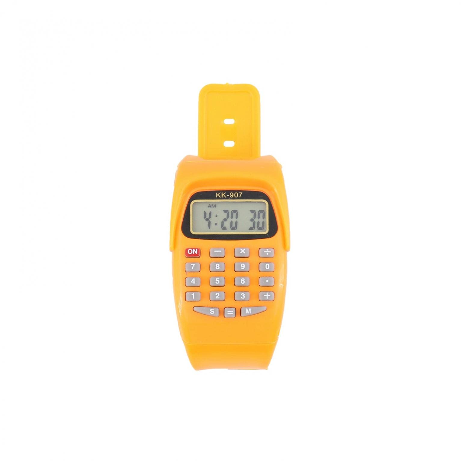 Calculator Digital Mens Watch with Resin Strap, YeLukk Financial Calculator for Students Children Office,Large Display Clearly Calculators,Easy to Used,Fashion Multi-Function Watches