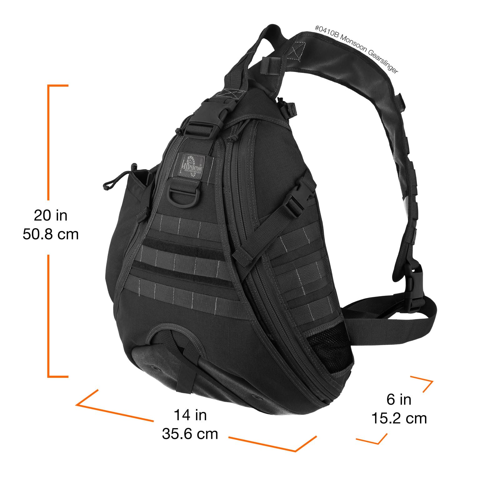 Maxpedition Monsoon Gearslinger, Black