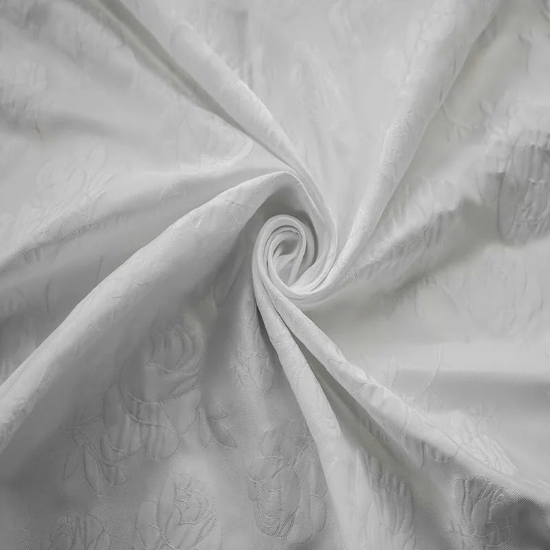 XMTXZYM 2 Meter Yarn Dyed Jacquard Fabric Women's Spring Autumn Dress Decorative Sewing Fabric