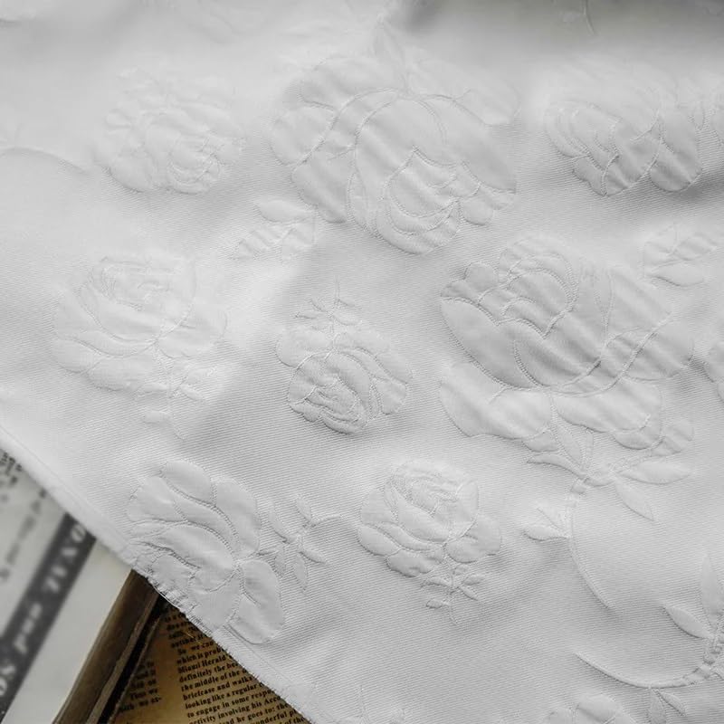 XMTXZYM 2 Meter Yarn Dyed Jacquard Fabric Women's Spring Autumn Dress Decorative Sewing Fabric