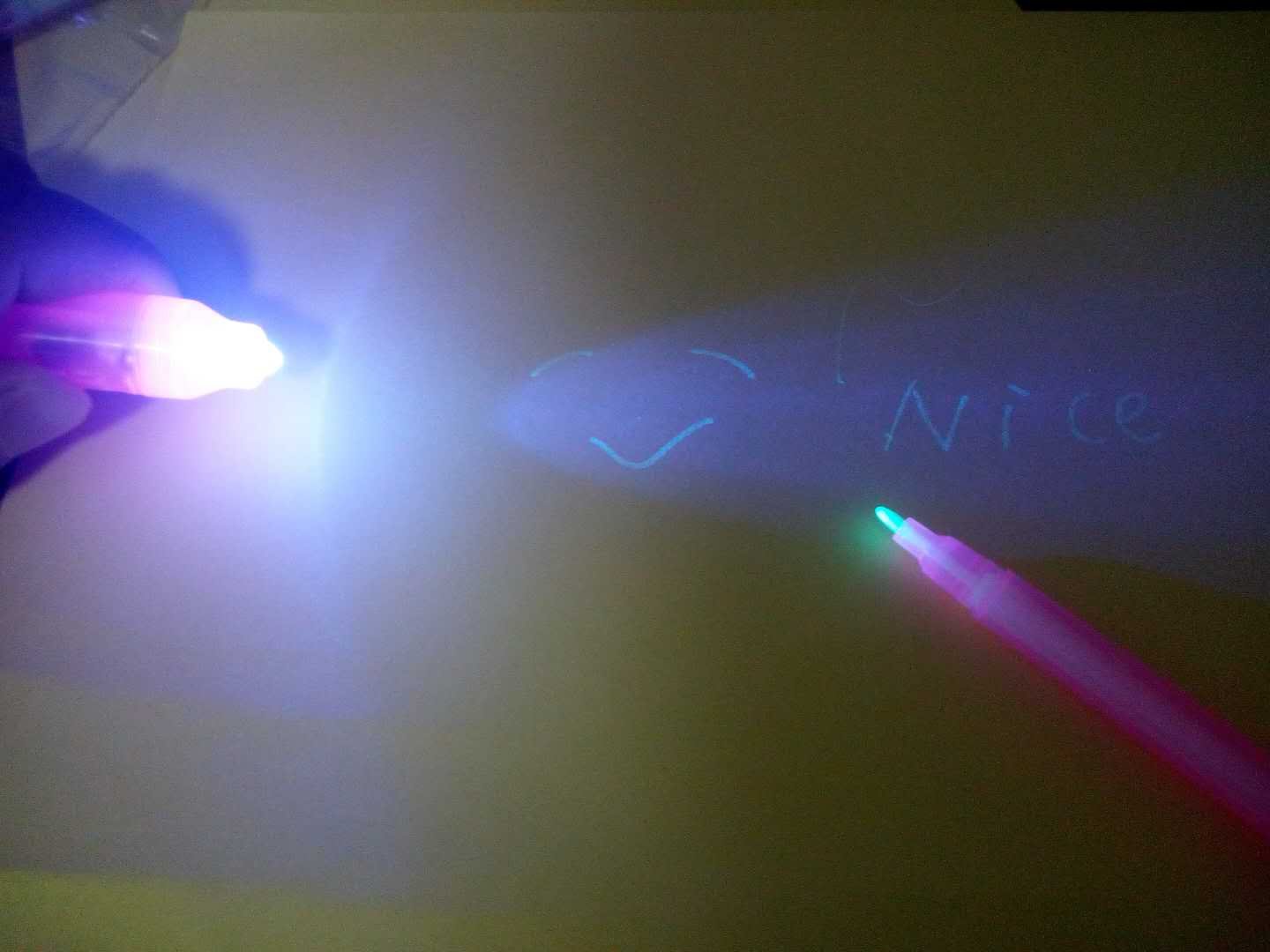 KERRT Invisible Ink Pen with UV Light Secret Message Pen Spy Pens Magic Invisible Markers Cute Pens