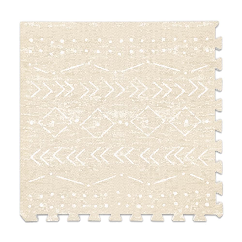Lillefolk Premium Foam Play Mat for Baby - Large 72”x48” Non-Toxic, Soft Thick Activity Playmat for Girl or Boy; Interlocking Puzzle Tiles, Floor Mats for Infants Tummy Time, Crawling