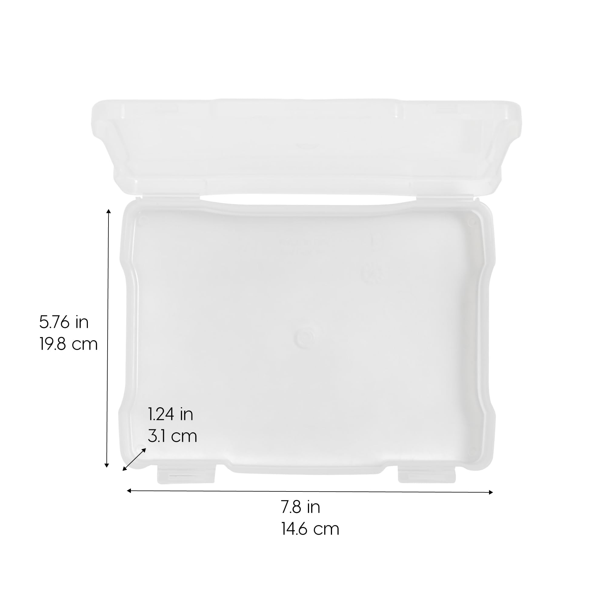 IRIS USA, Inc. 585161 KP-PC57 IRIS Photo and Embellishment Keeper, 5" x 7" (Photo Size), Clear, Pack of 10
